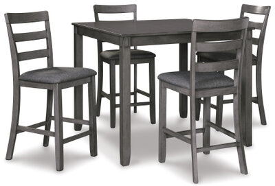 Bridson Square Counter Table Set - Continental Home Center