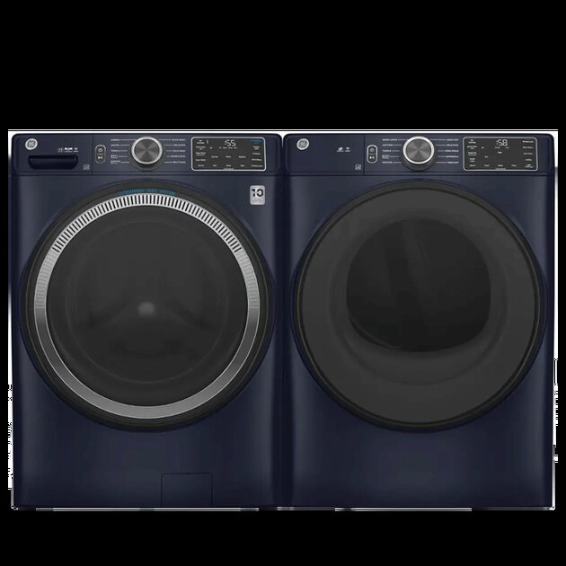 GE - Sapphire Blue Front Load Set - Continental Home Center