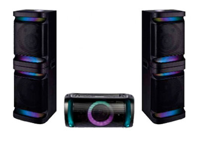 Gemini - Bluetooth Party Light Stereo System - Continental Home Center